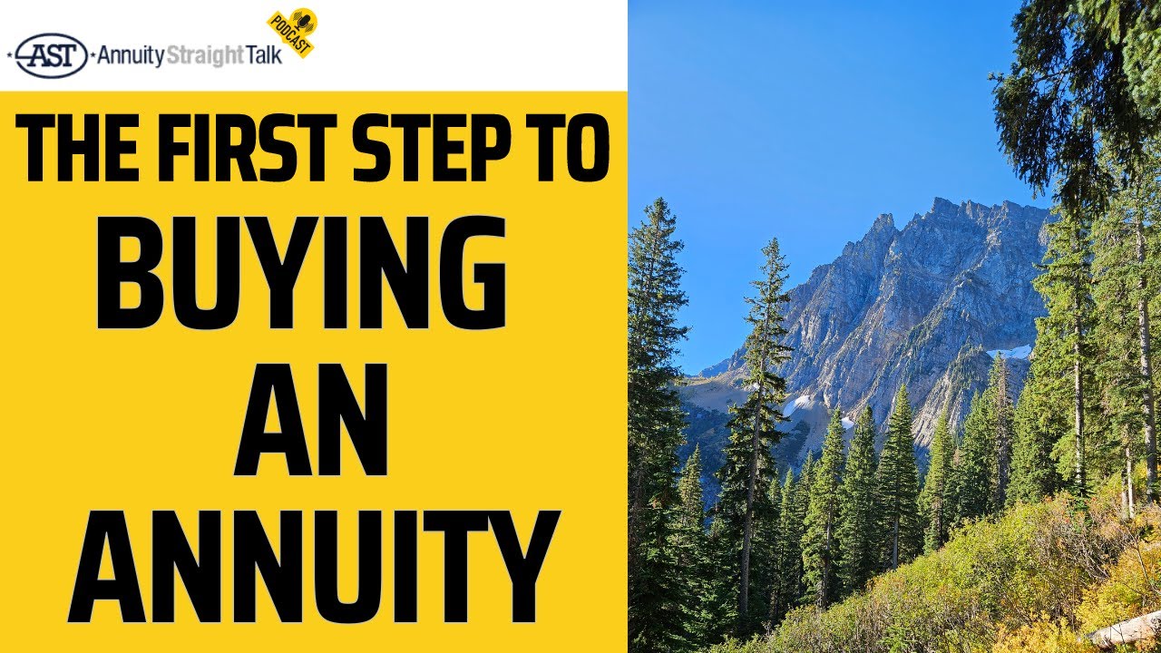 The First Step To Buying an Annuity - YouTube