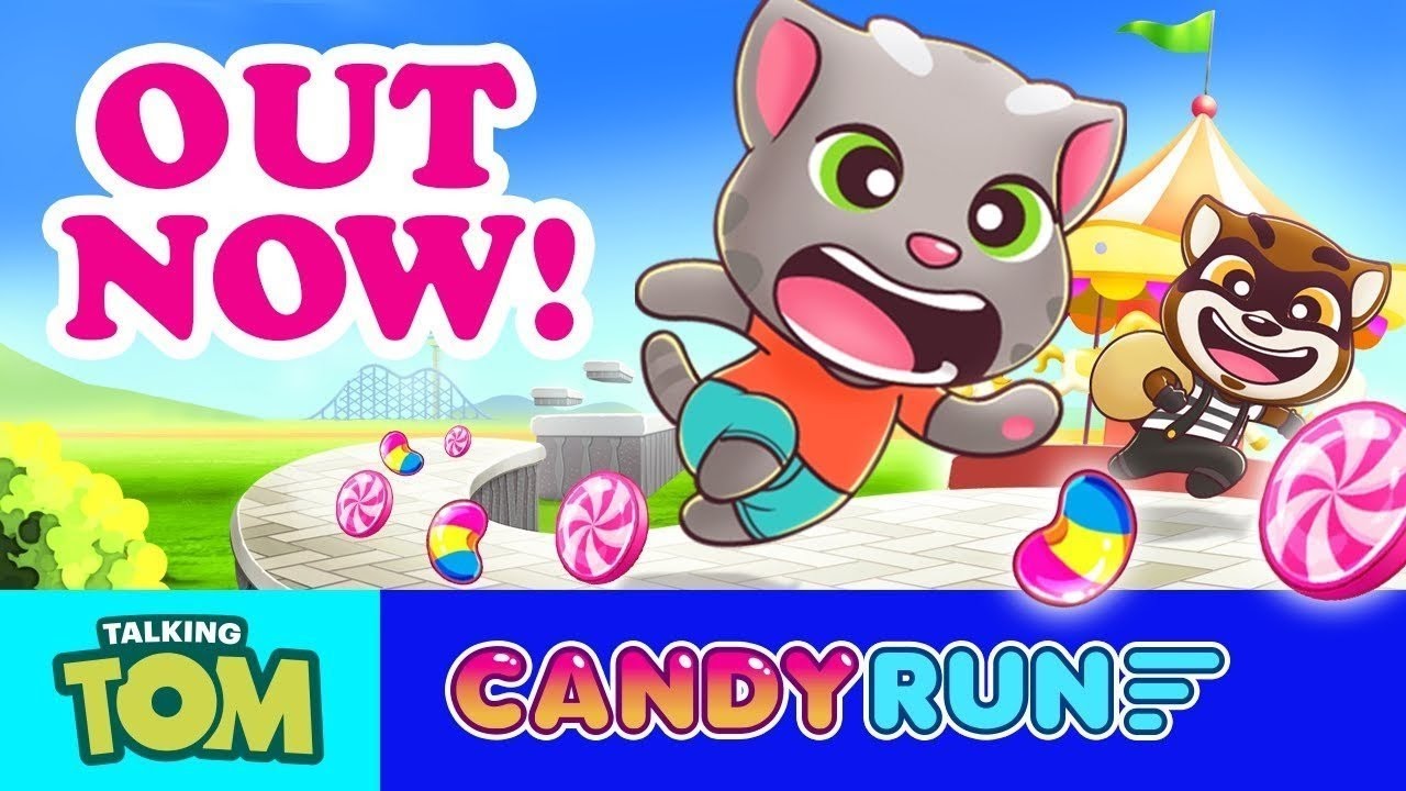 Talking Tom Candy Run -|#61Tom and his friends Collecting nice😻Candy🍭 ...