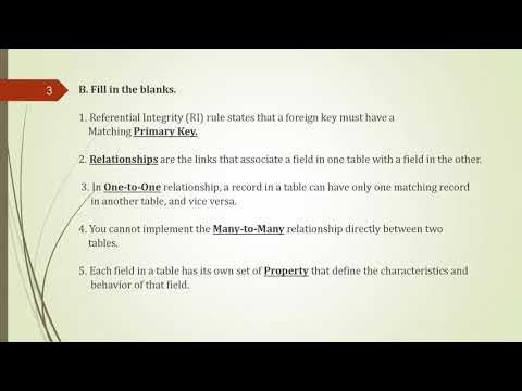 CLASS 10 INFORMATION TECHNOLOGY (402) PART B UNIT 3 CHAPTER 12. PERFORMING OPERATIONS ON TABLES ...