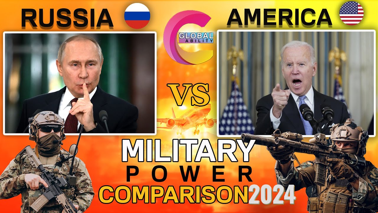 America vs russia world military power comparison 2024. amrica military ...