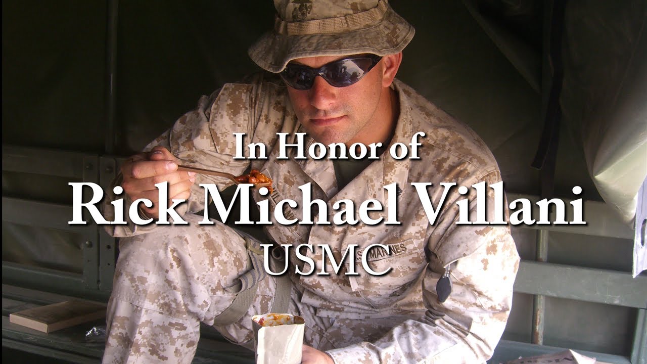 Honoring Rick Villani - Sgt USMC - YouTube