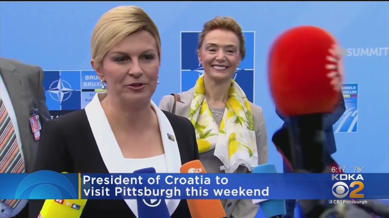 President Of The Republic Of Croatia Visits Pittsburgh For CFU 125th ...