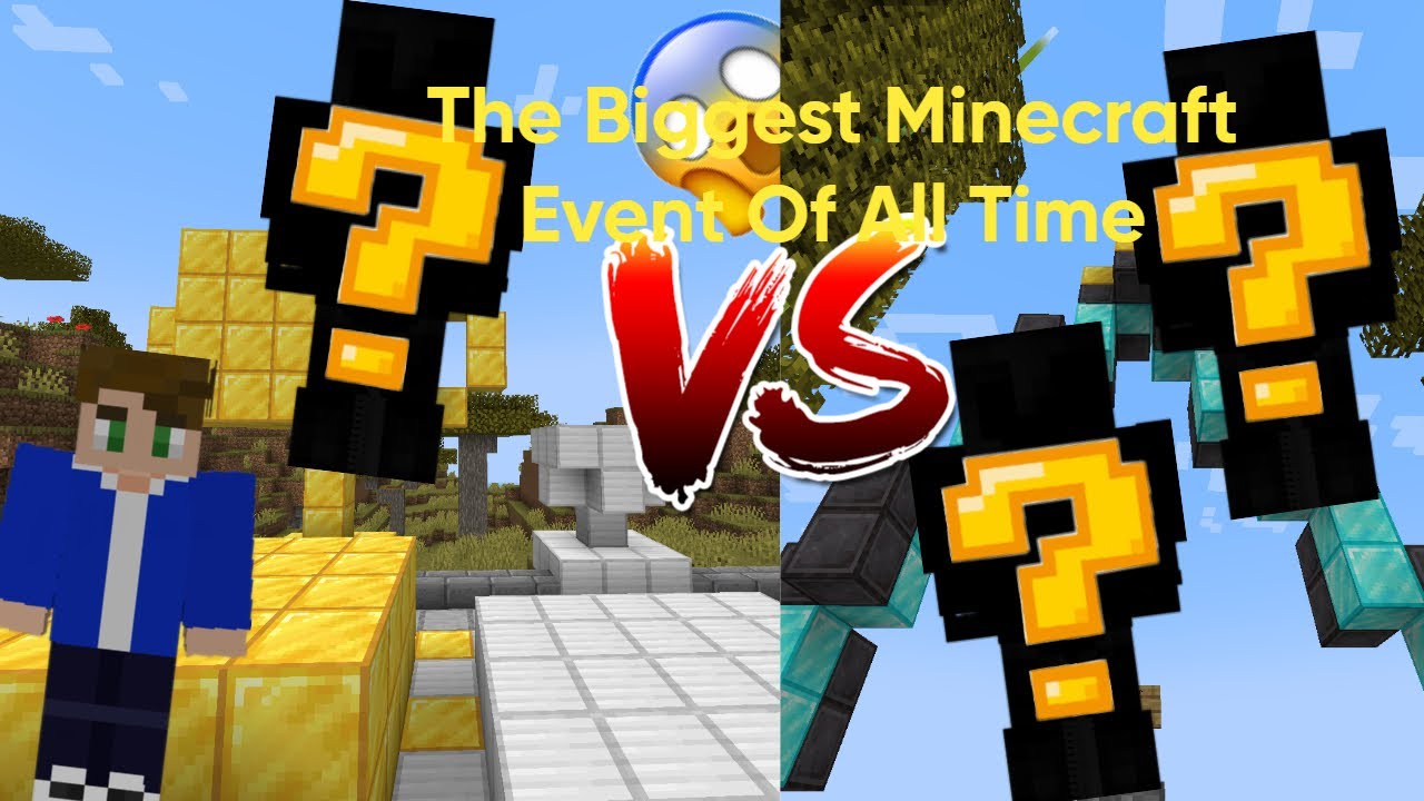 The BIGGEST MINECRAFT EVENT OF ALL TIME!!!!! - YouTube