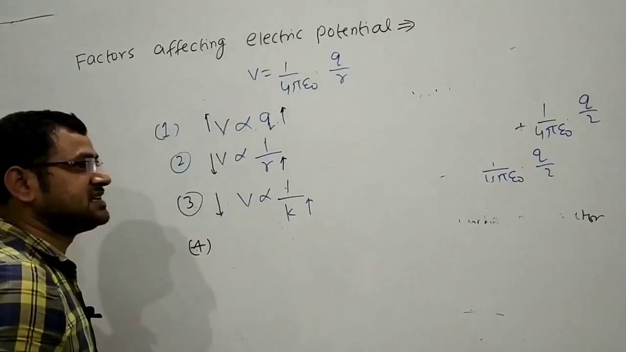 12th Physics|| Chapter-2 Electric potential & Capacitance|| Lecture-2 ...
