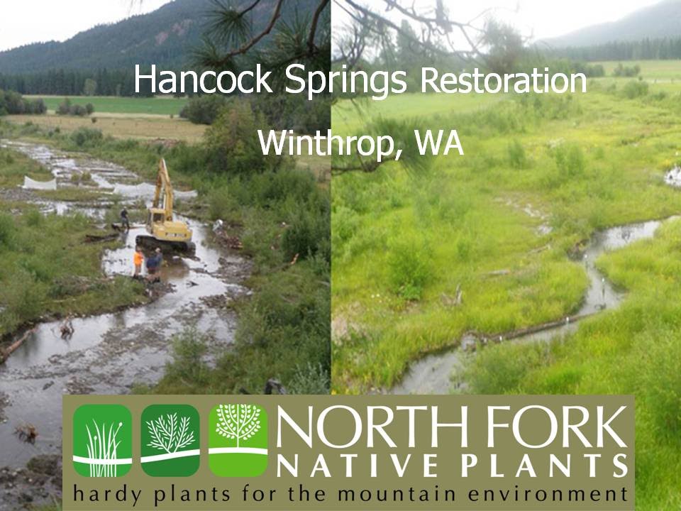Hancock Springs Restoration at Yakima Nation - YouTube