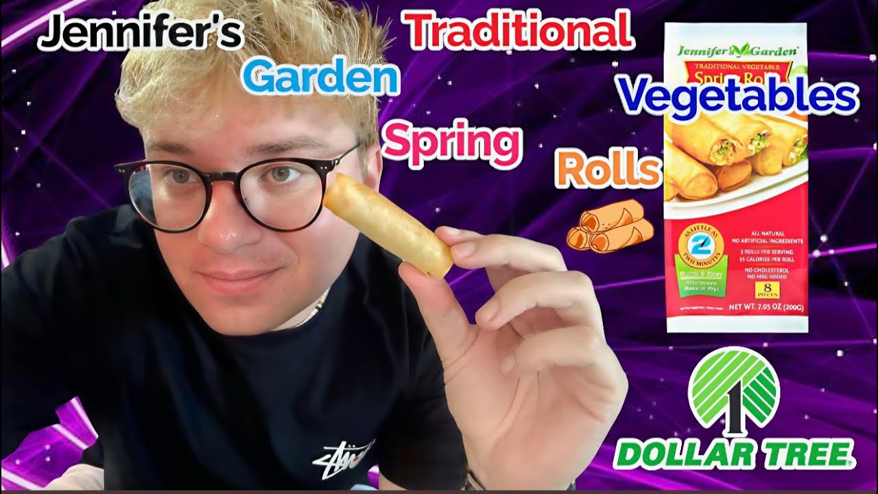 Jennifer's Garden Traditional Vegetable Spring Rolls - YouTube