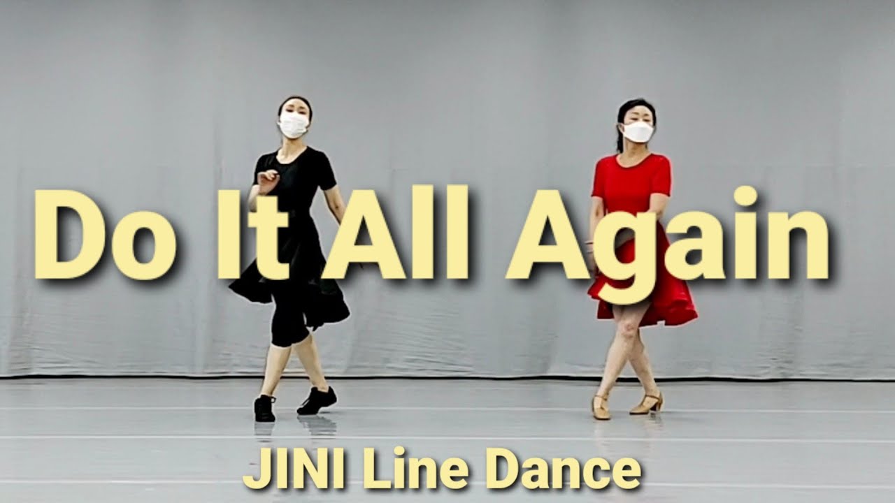 Do It All Again(Improver Polka)-JINI Line Dance - YouTube