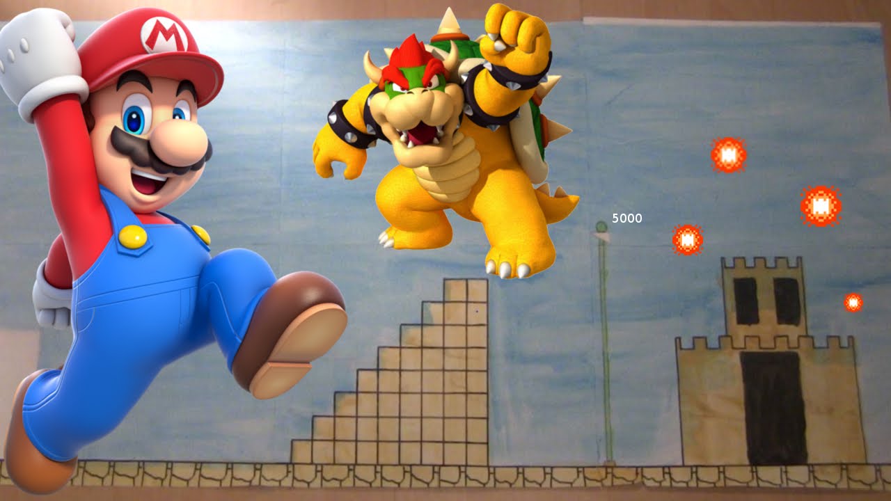 Super Mario bros Stop Motion Video - YouTube