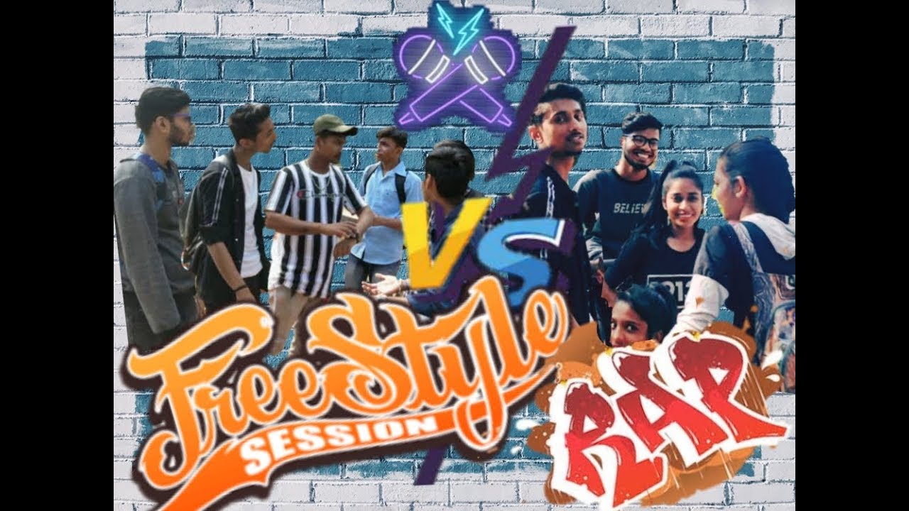 Freestyle rapping in front of people ll Its AJ ll Shivam ll ItsAJ4you ...