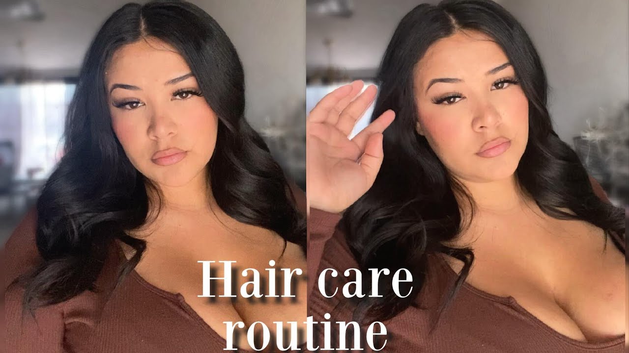 My Hair Care Routine For Healthy Hair |Wash day, Hair Growth Journey ...