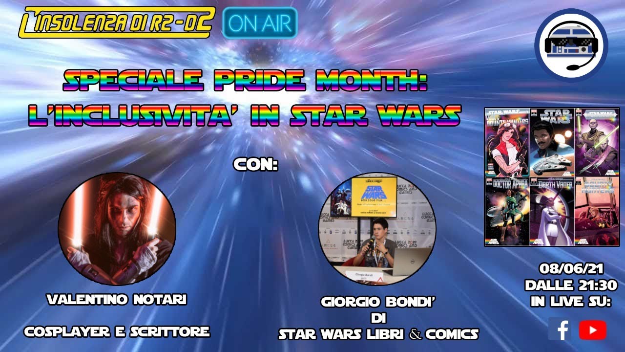 L'Insolenza di R2-D2 on air: Speciale Pride Month - L'Inclusività in ...
