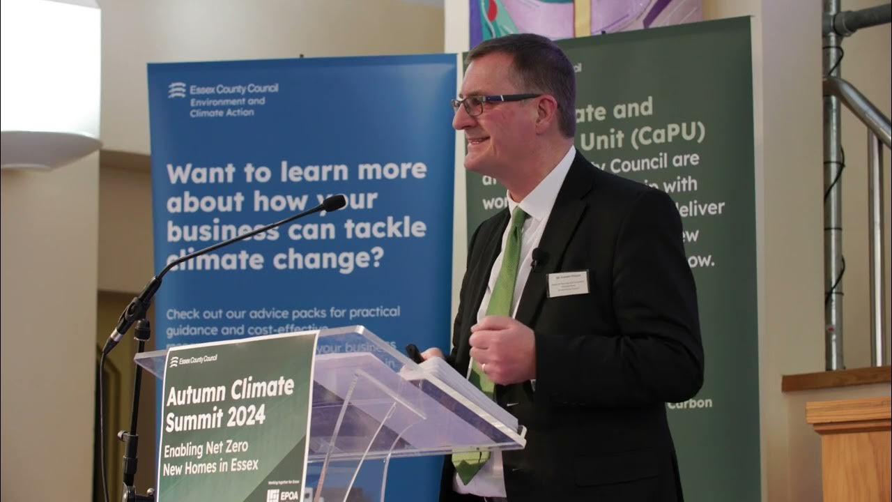 Autumn Climate Summit 2024: Enabling Net Zero New Homes in Essex - YouTube