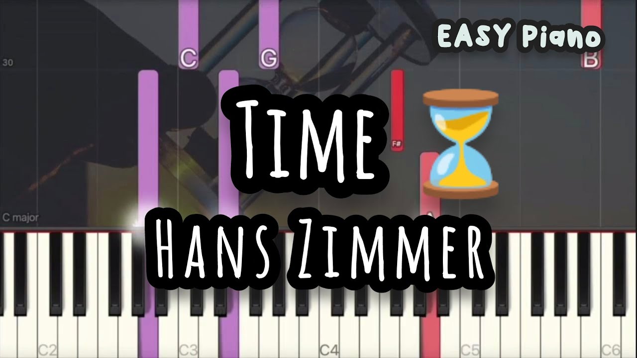 Hans Zimmer - Time | Inception | Movie Music (Easy Piano, Piano ...