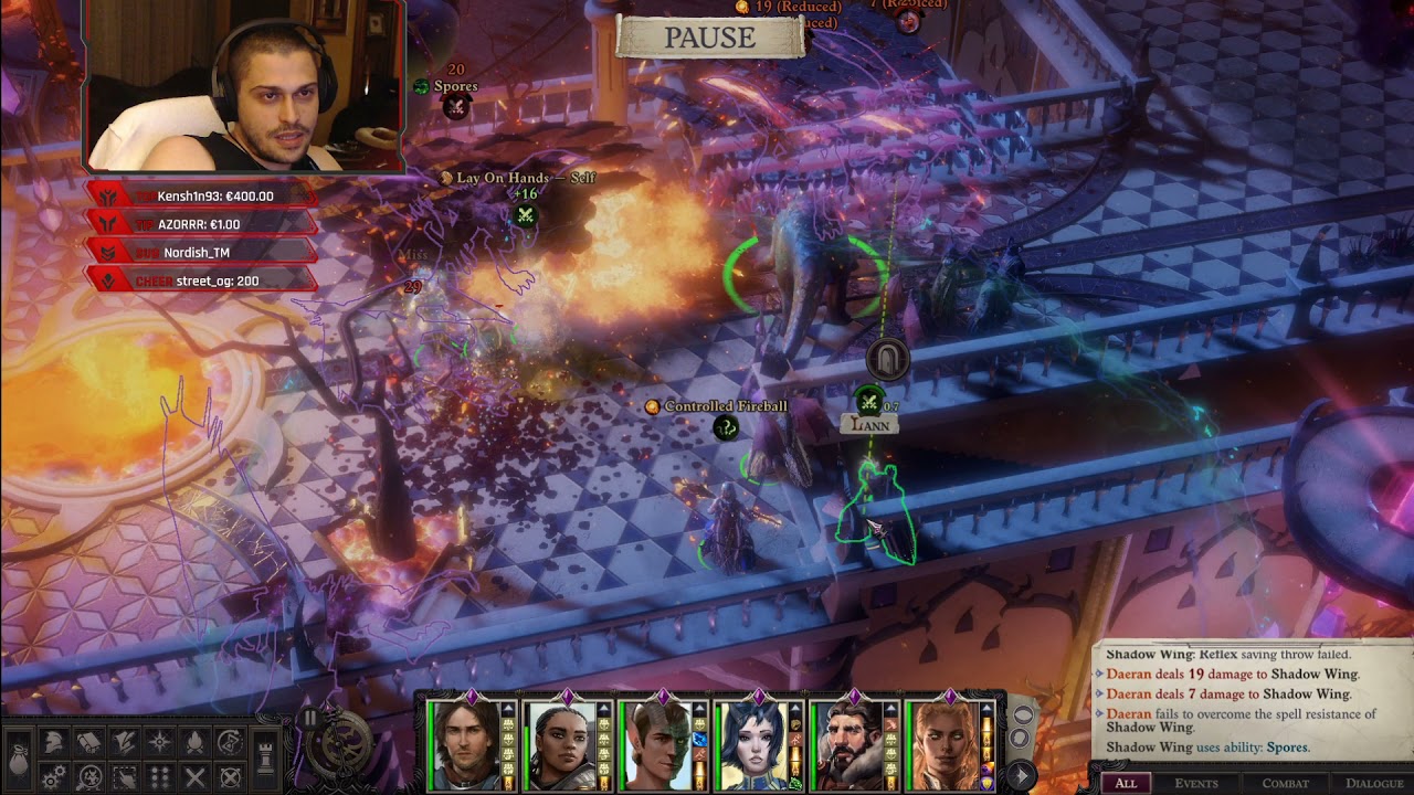 Pathfinder: WotR - Mythic Vrock Assassin Boss Fight - Hard Difficulty ...