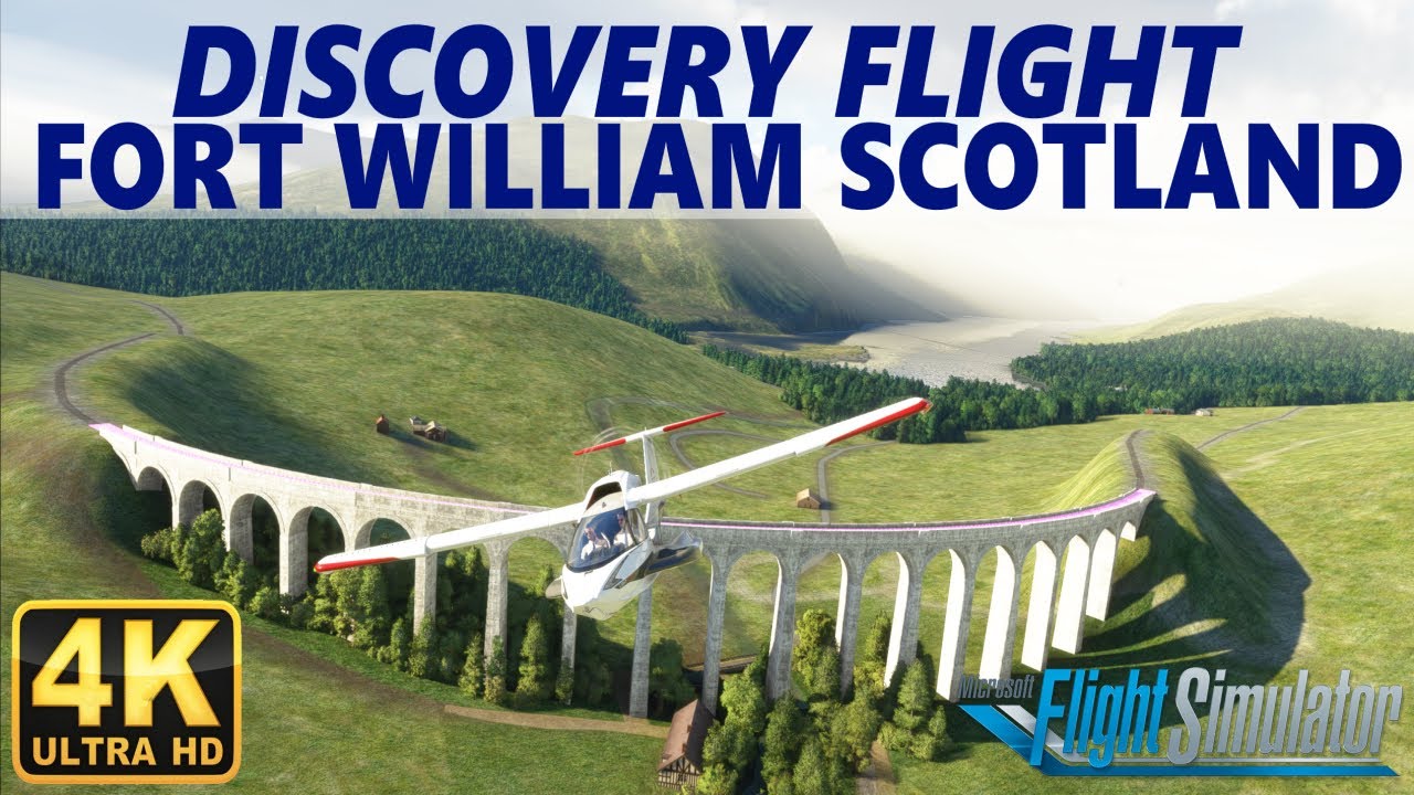 Fort William Scotland, Flight Simulator 2020 *DISCOVERY FLIGHT* - YouTube