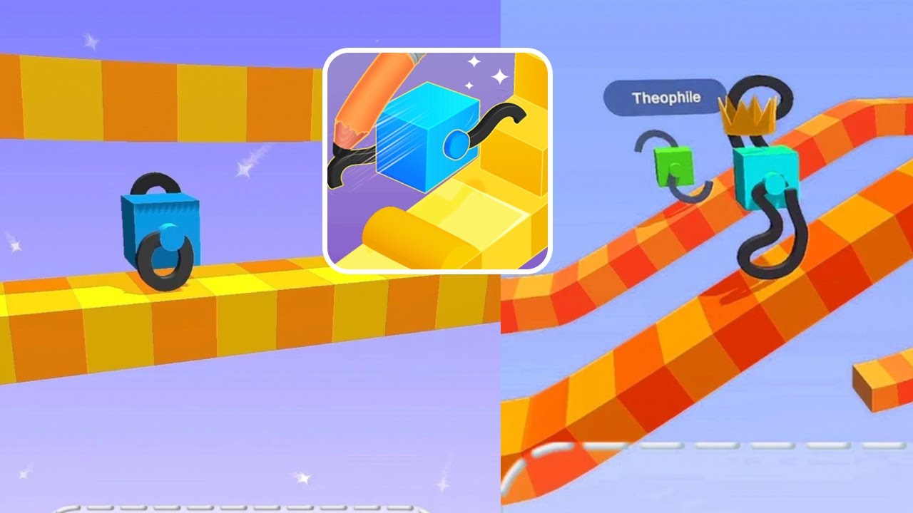 Draw Climber - All Levels Best Android, iOS Gameplay Games #Shorts ...