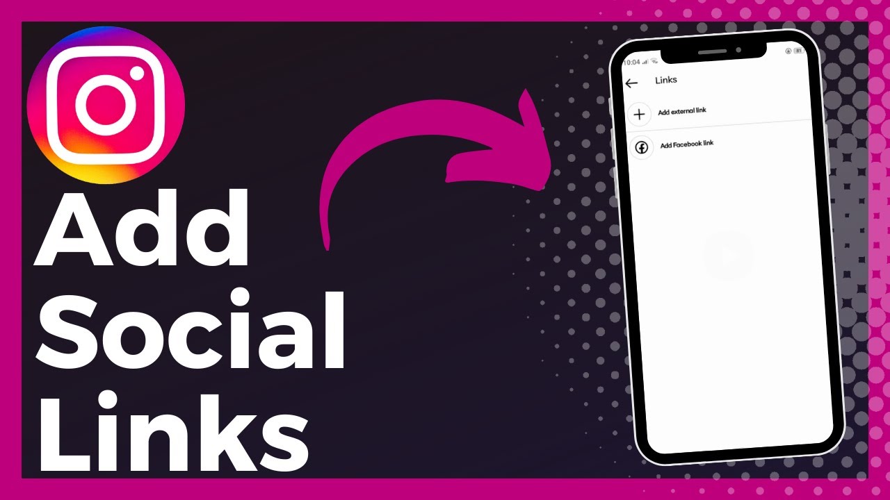 How To Add Social Links On Instagram (Update) - YouTube