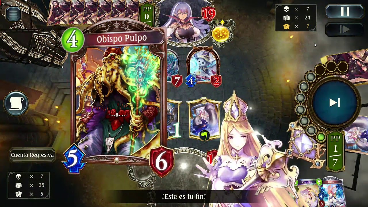 SHADOWVERSE HavenCraft Tenko Temple vs RuneCraft Magic Charge - YouTube