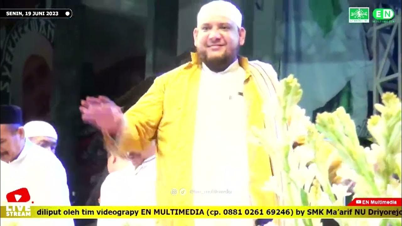 Detik-Detik Kedatangan HABIB MUHSIN AL HAMID - Habibi ya rosulallah | LP Ma'arif NU Randegansari ...