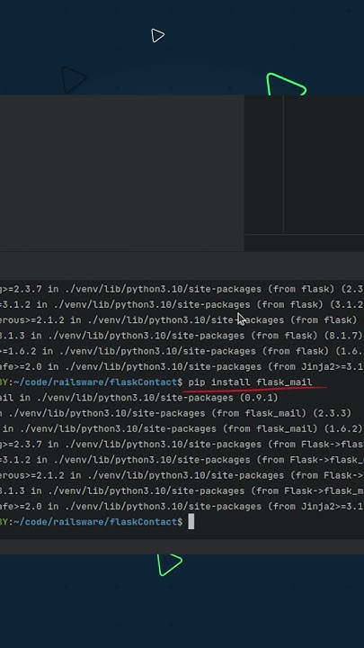 Flask Contact Form - Tutorial by Mailtrap - YouTube