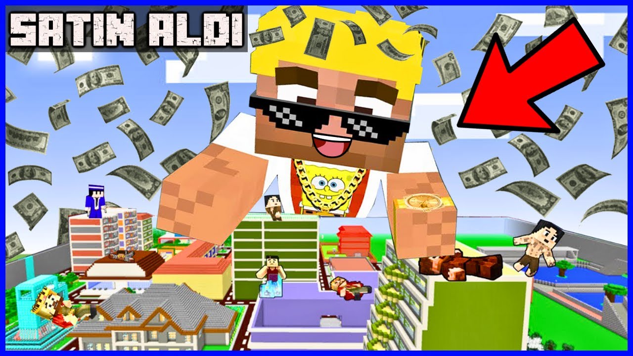 EFEKAN MİLYONER OLDU, ŞEHRİ SATIN ALDI! 😯😱 - Minecraft - YouTube