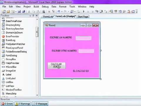 partes de visual basic 2008.mp4 - YouTube