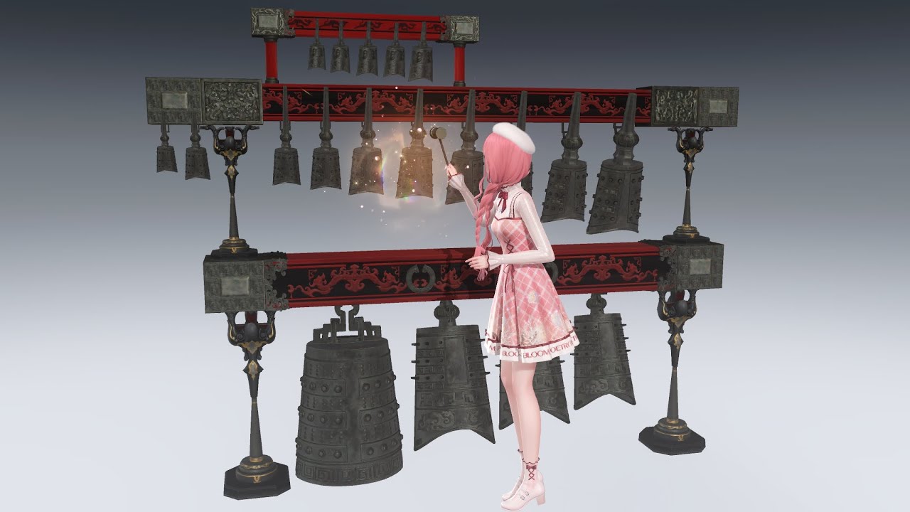 Shining Nikki 3D Prop Interactions - Bells - YouTube