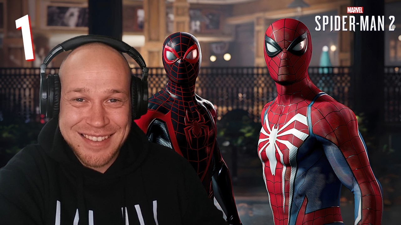 ŁYSY GRA - Marvel's Spider-Man 2 #1 - YouTube