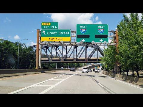 I-376 west to Downtown Pittsburgh, PA