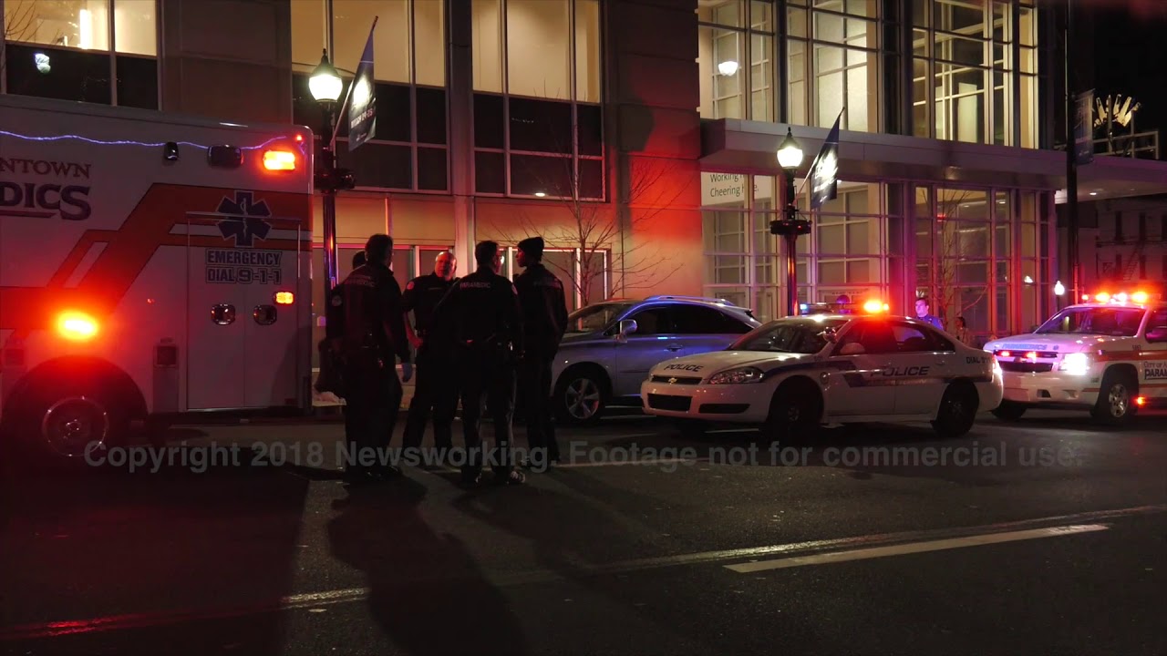 RAW Footage: scene from huge fight at the PPL Center in Allentown, PA ...