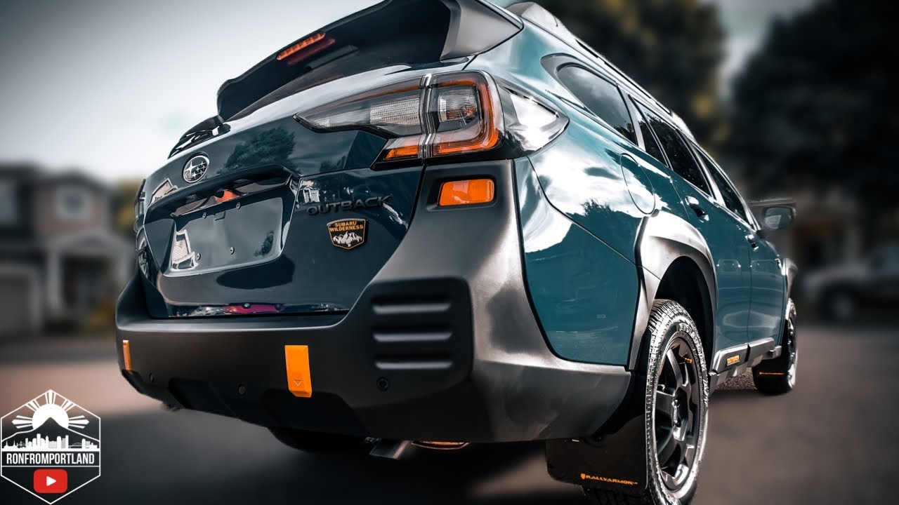 Rally Armor Mudflaps | How To Install on a 2022+ Subaru Outback ...