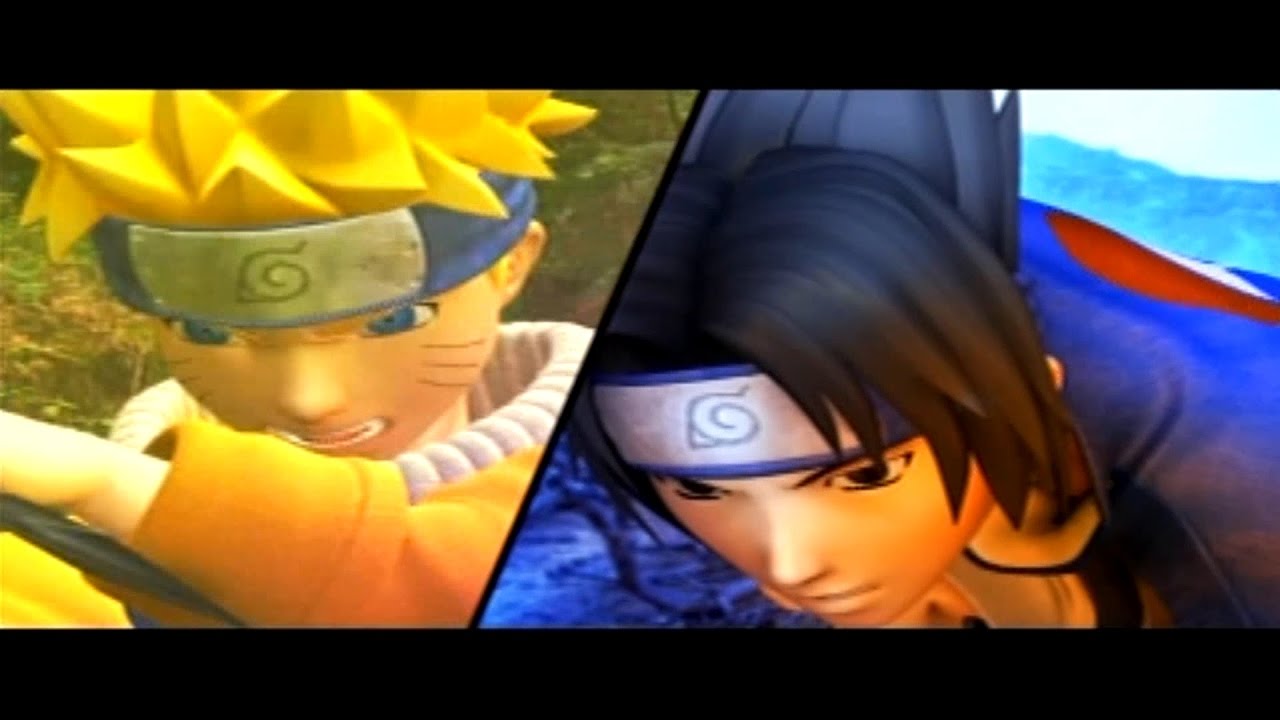 NARUTO UZUMAKI CHRONICLES (ps2) opening intro gameplay - YouTube