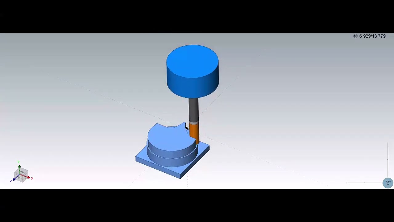 Simulation Mastercam Titan-5M Part - YouTube