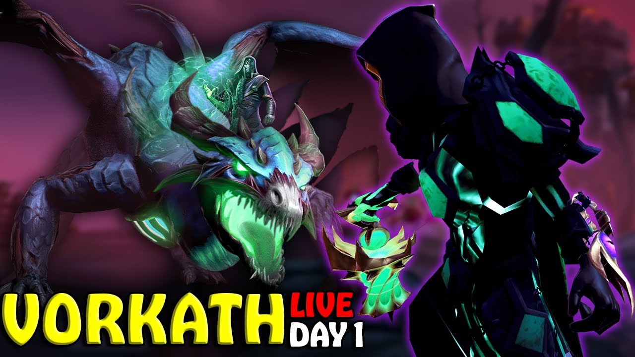 VORKATH Release! - First Kill Attempts & Day 1 Drops? - YouTube