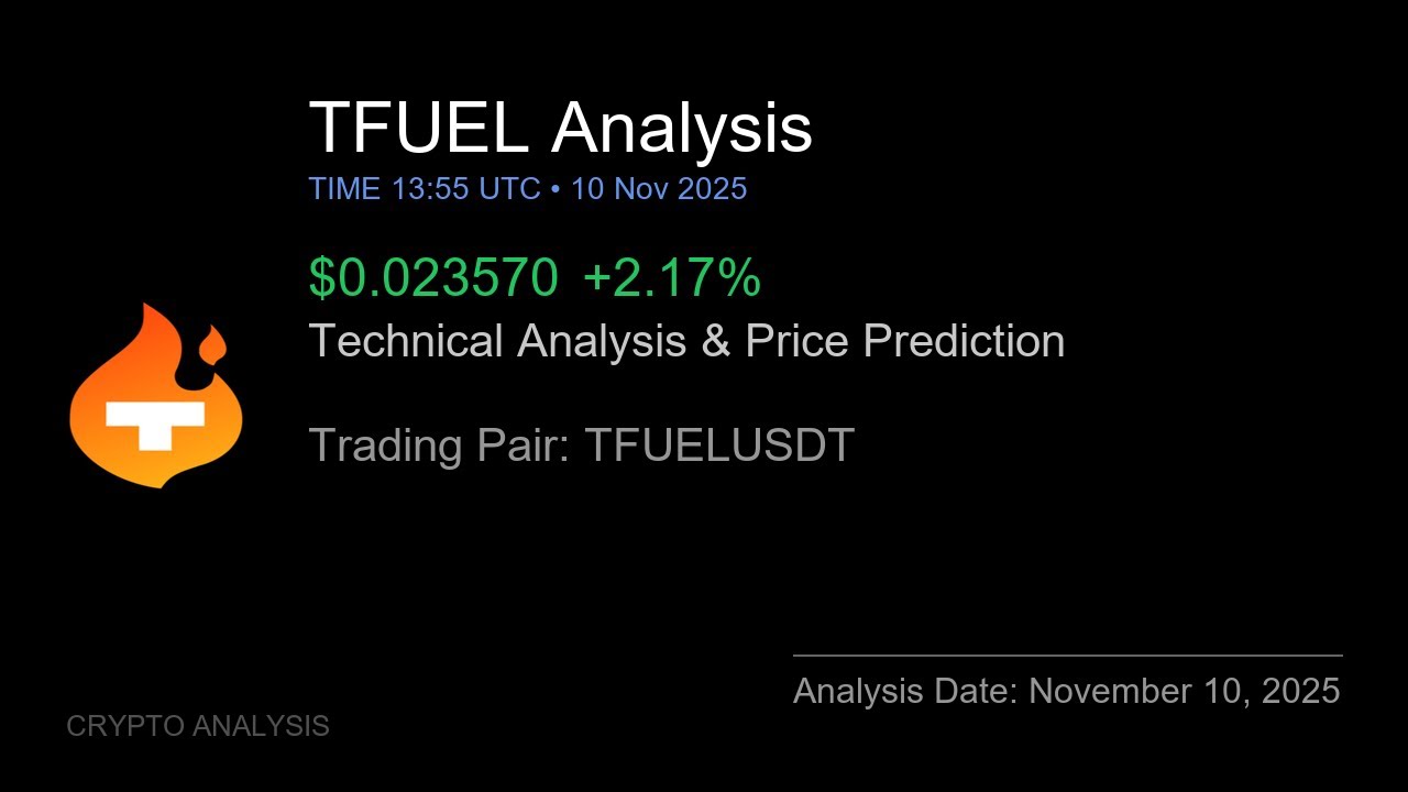 TFUEL (TFUELUSDT) Technical Analysis - Price Prediction & Buy or Sell ...