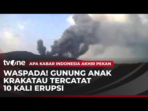 NGERI! Video Amatir Warga Abadikan Detik-detik Erupsi Gunung Anak Krakatau | AKIS tvOne
