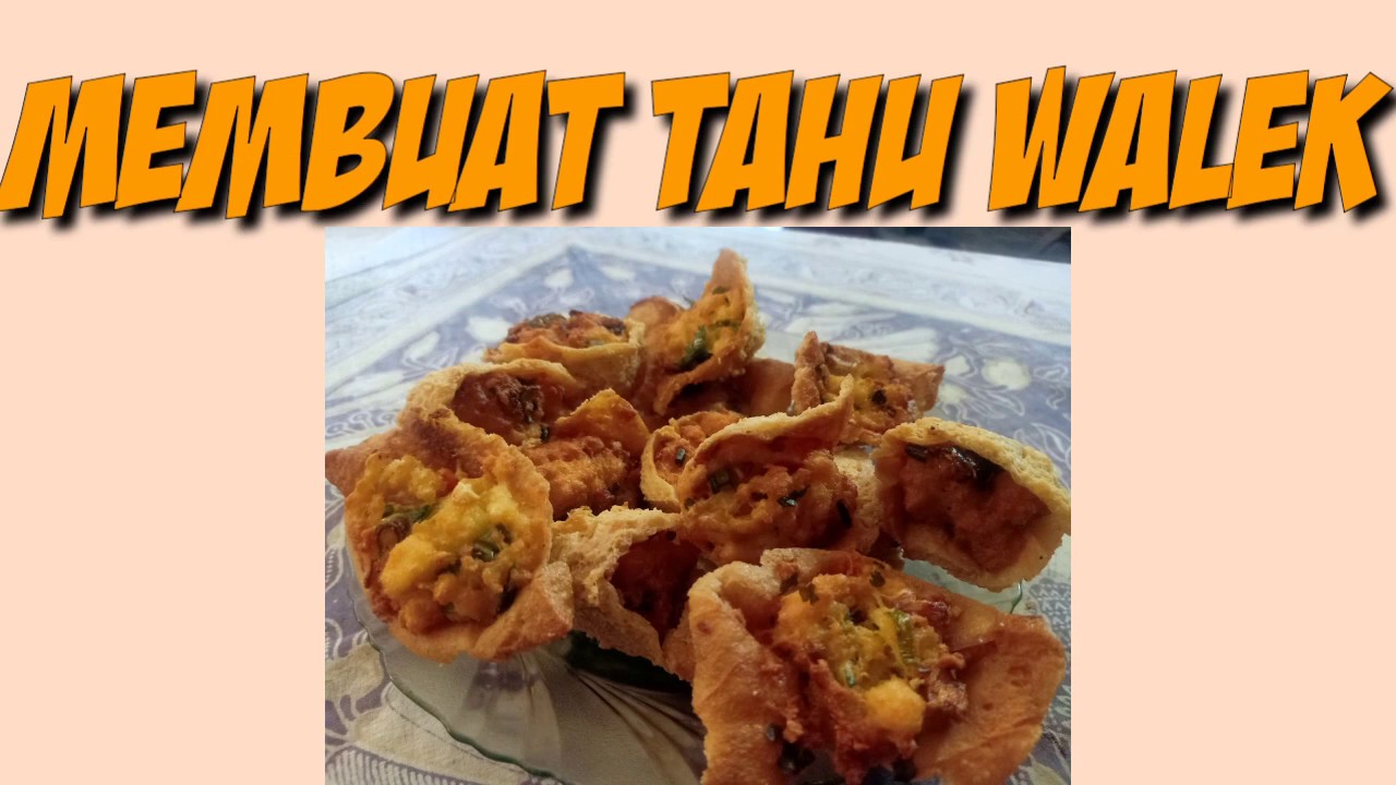 Cara membuat Tahu Walek Krenyes mantull #masakyamasakyuk - YouTube