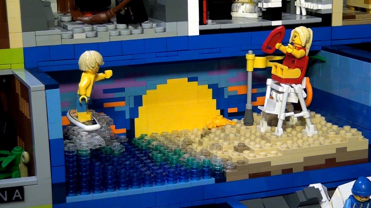 LEGO Collectible Minifigure habitats - Brickworld Chicago 2014 - YouTube
