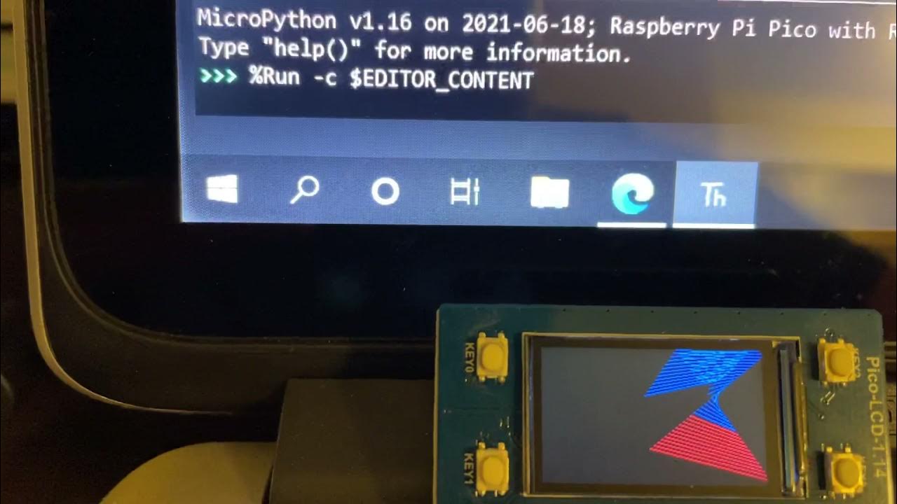 Pi Pico MicroPython two Thread Comparison - YouTube