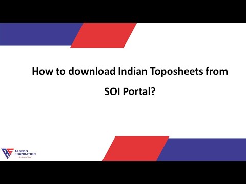 How to download Indian Toposheets from SOI Portal?