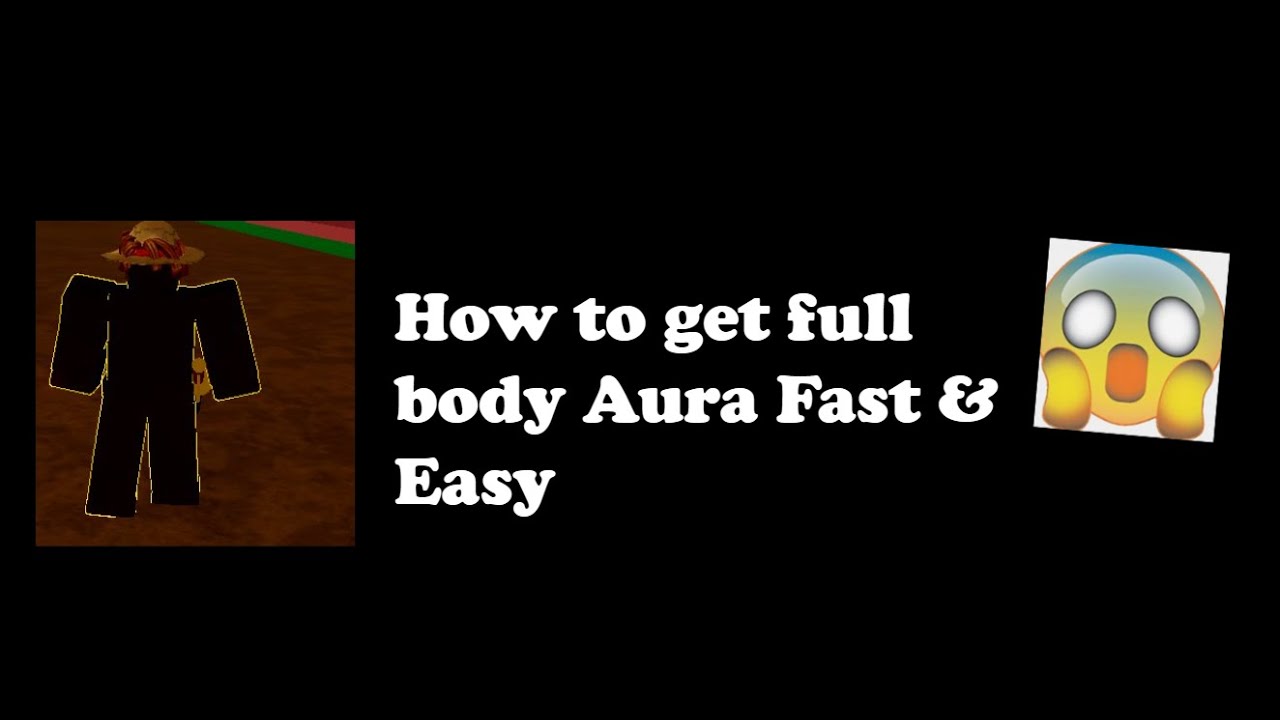 How to get full body Aura Fast & Easy! - YouTube