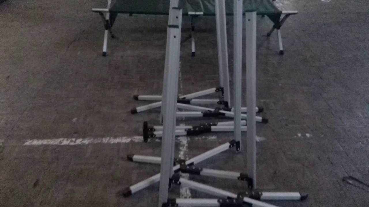 Merakit Rangka velbed Aluminum - YouTube