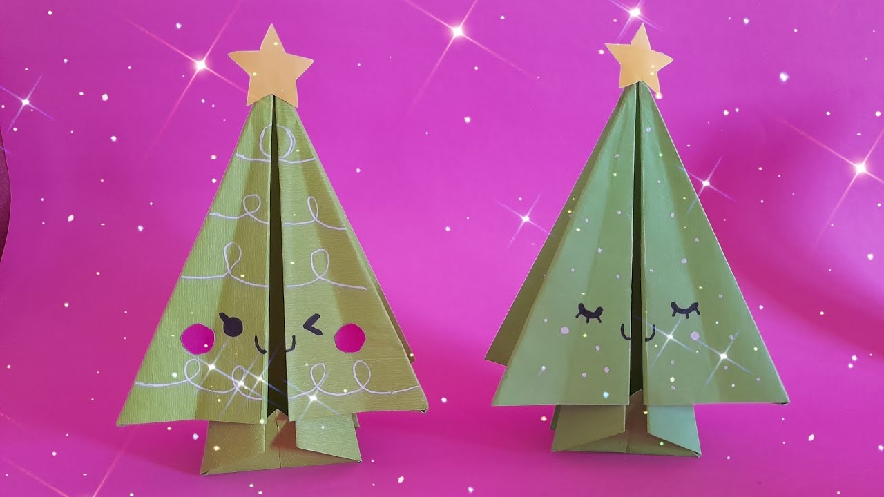 Árbol de Navidad🎄/Origami Bri Super Fácil - YouTube