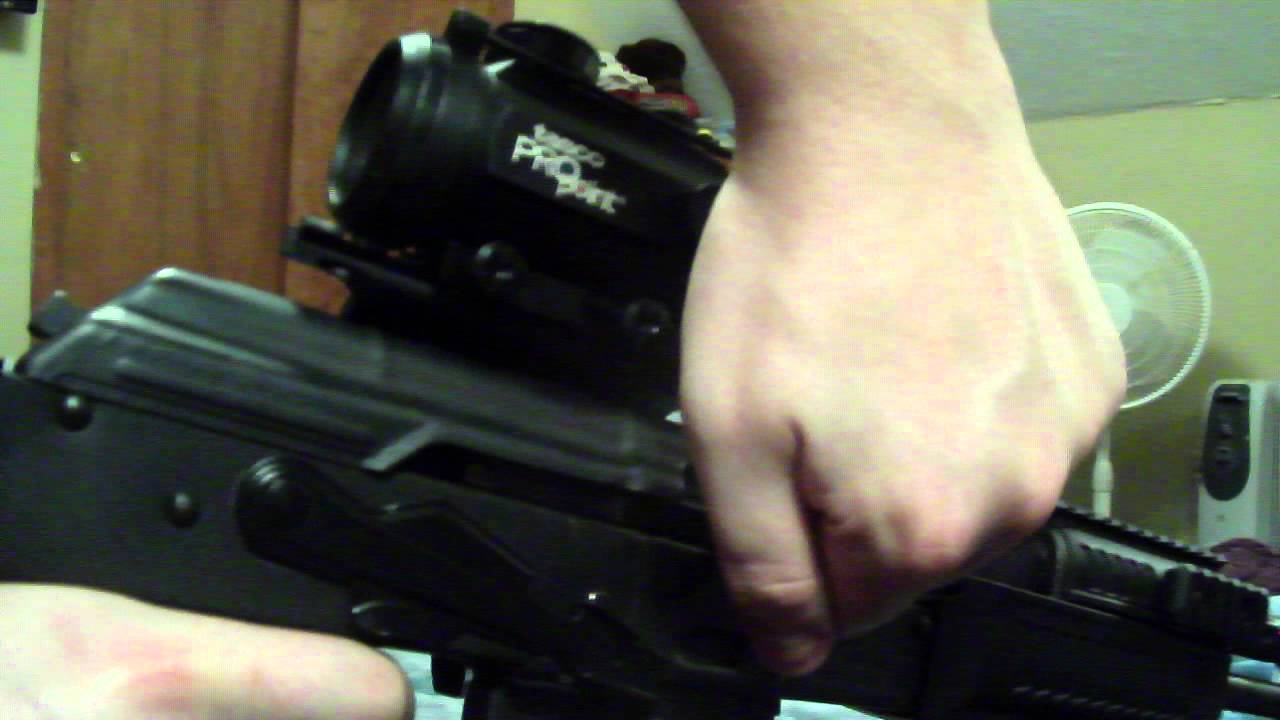 Decocking a Semi Automatic Rifle - YouTube