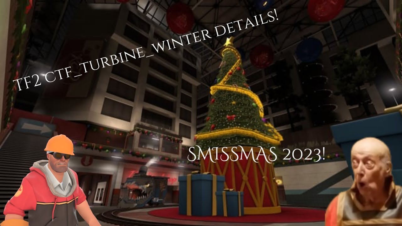 TF2 ctf_turbine_winter details! - YouTube