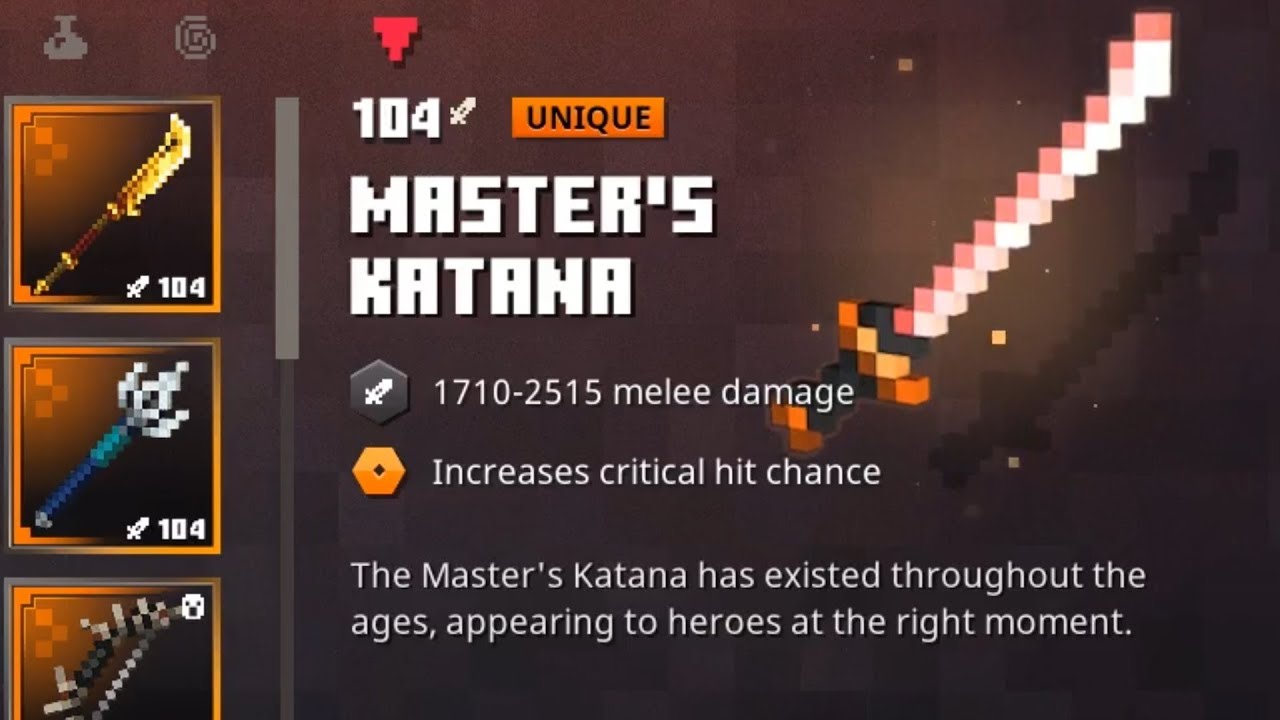 "Samurai Build - Katana TERTAJAM" Minecraft Dungeon Indonesia #6 - YouTube