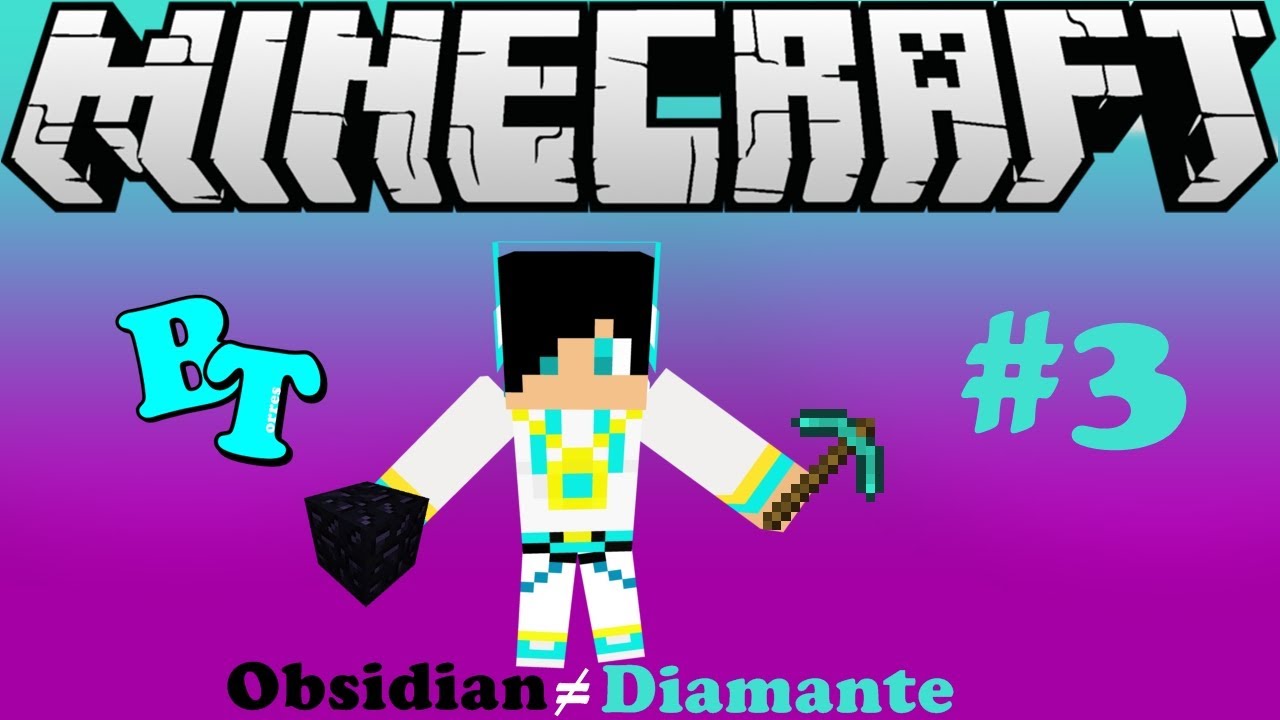 Obsidian sem diamante + Nether - A Era Do Futuro #3 - YouTube