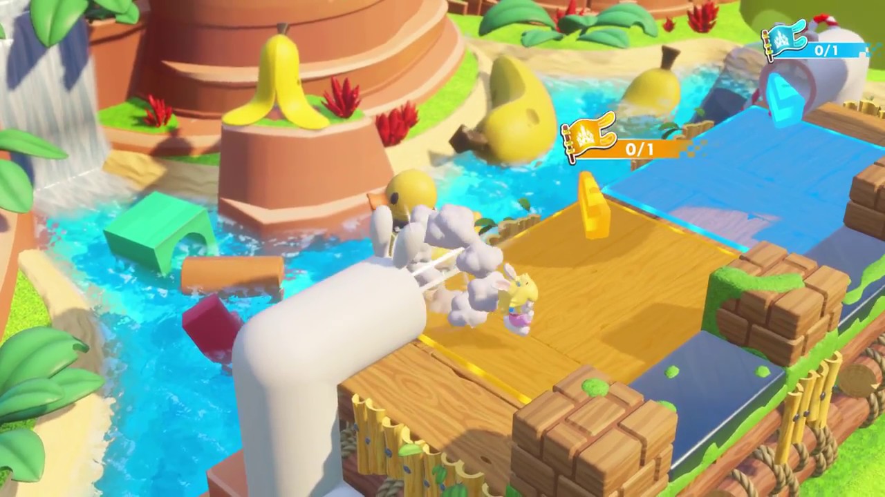 Mario + Rabbids: Kingdom battle coop campaign Ancient Gardens for ...
