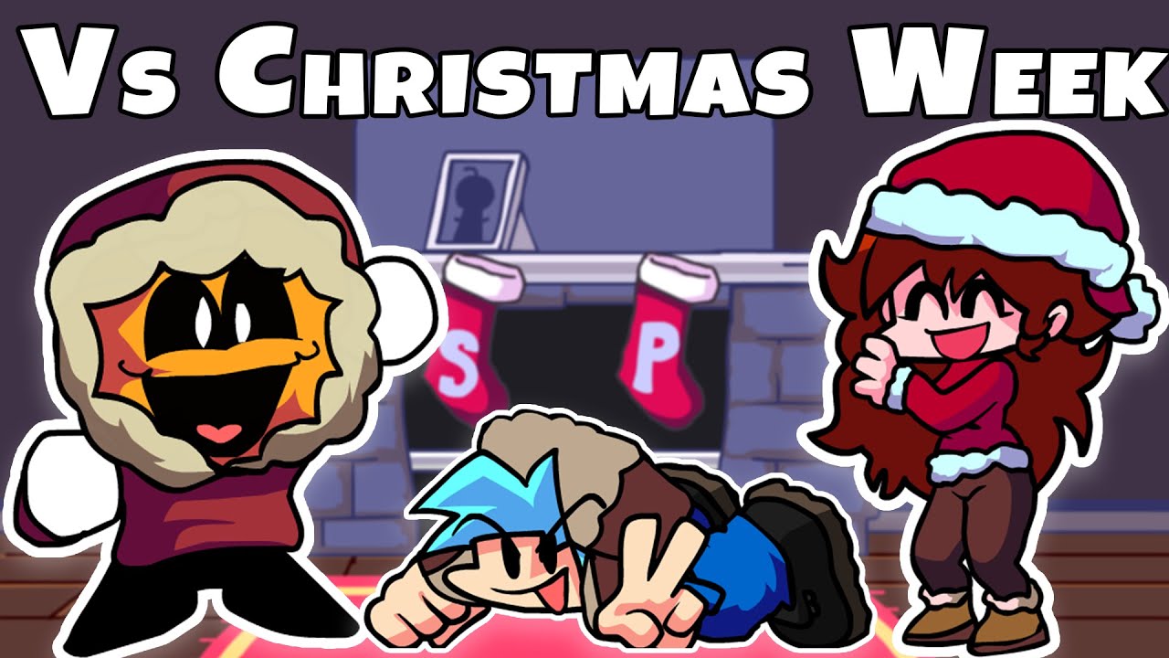 Friday Night Funkin' vs The Holiday(vs Christmas week) FULL WEEK (Hard ...
