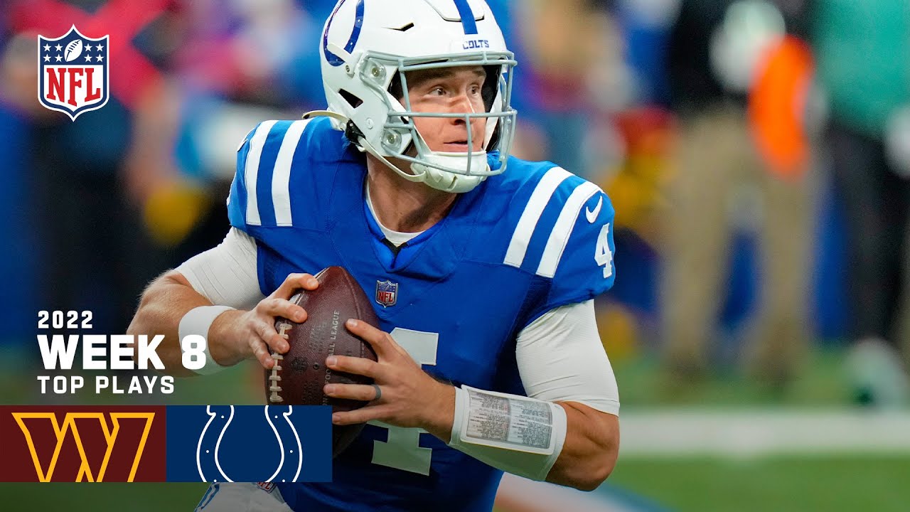 Indianapolis Colts Highlights vs. Washington Commanders | 2022 Regular ...
